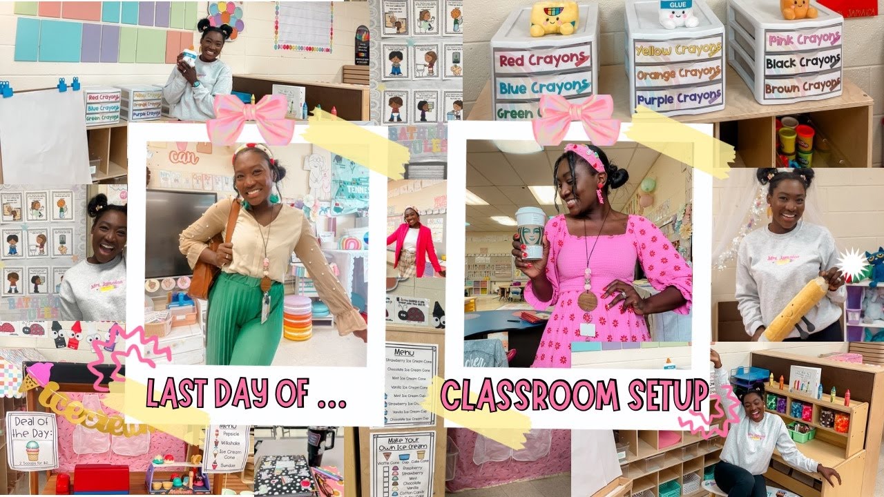 LAST CLASSROOM SET UP VIDEO! | Classroom Tour, Meet The Teacher Set Up ...