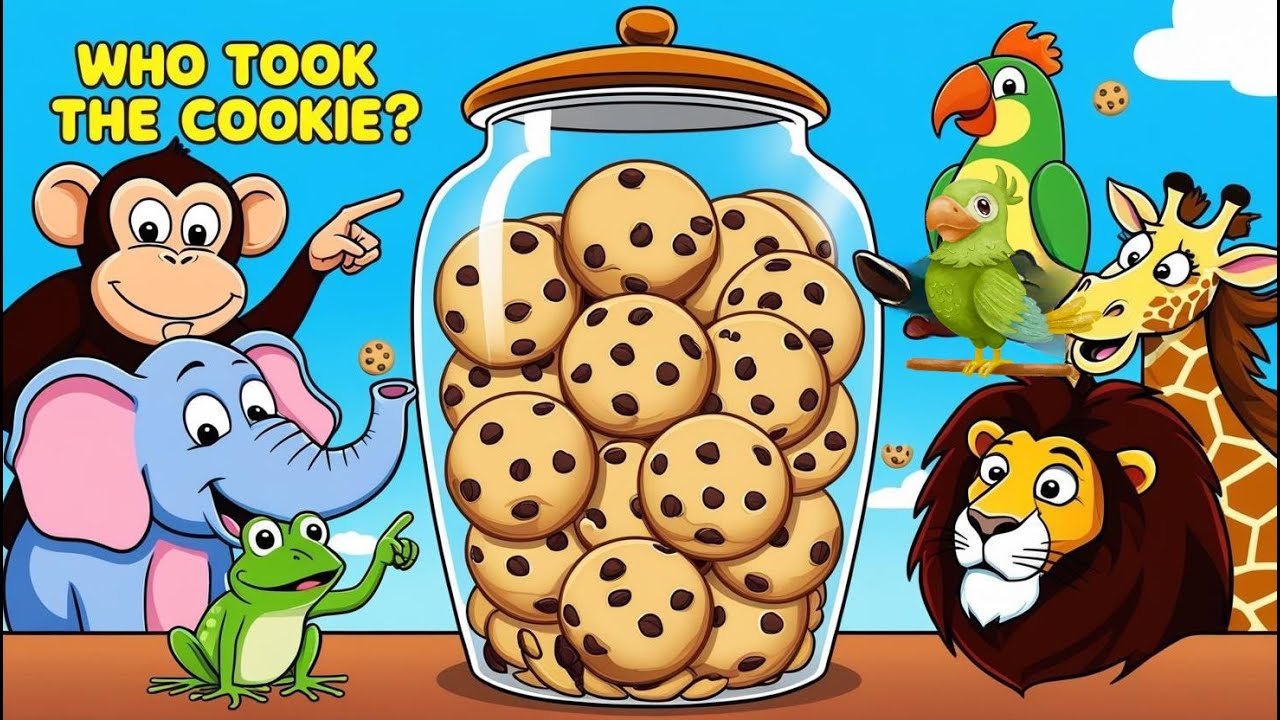 Who Took the Cookie from the Cookie Jar? | Nursery Rhyme Song for Kids ...