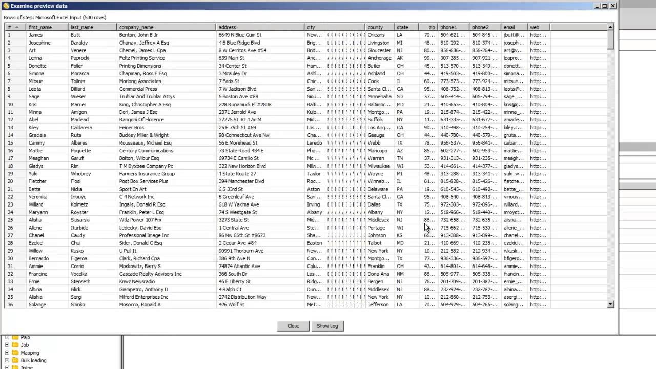 Load Excel File To Table - Kettle - YouTube