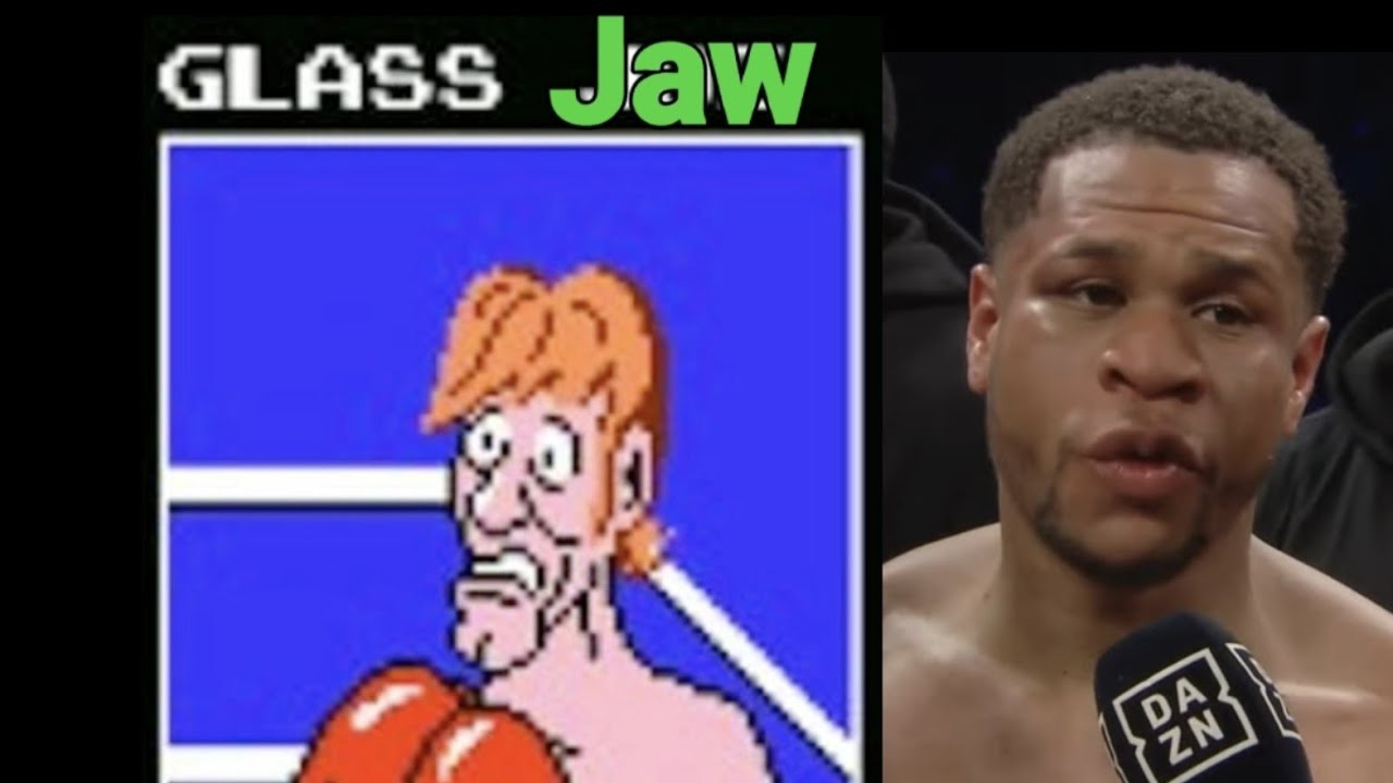 Ryan Middleweight Garcia Destroys Devin Glass Jaw Haney Is Devins ...