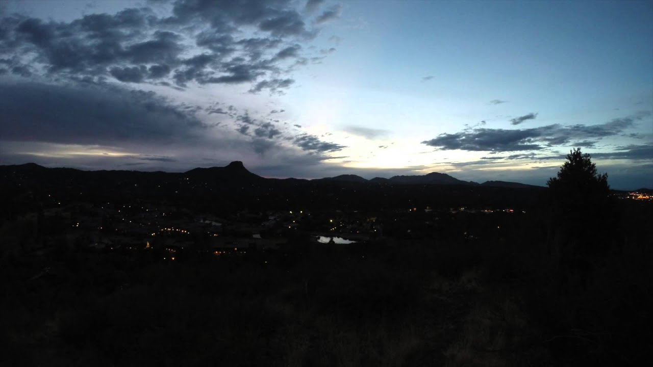 Sunset: Prescott, Arizona - YouTube
