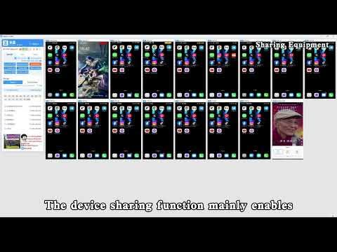 laixi app batch control cell phone tutorial - YouTube