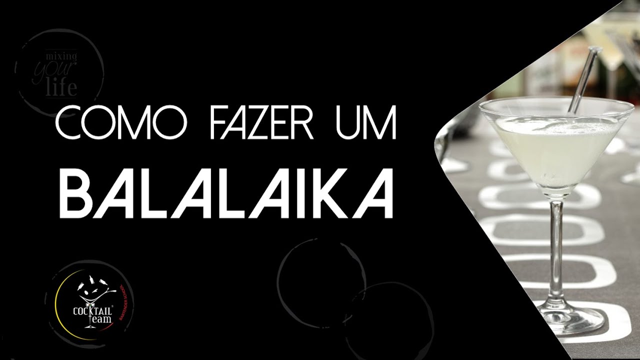 How to make Balalaika Cocktail | Cocktail Team - YouTube