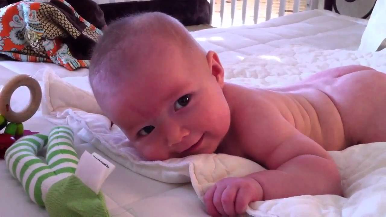 Iris Virginia at 4 mos - YouTube