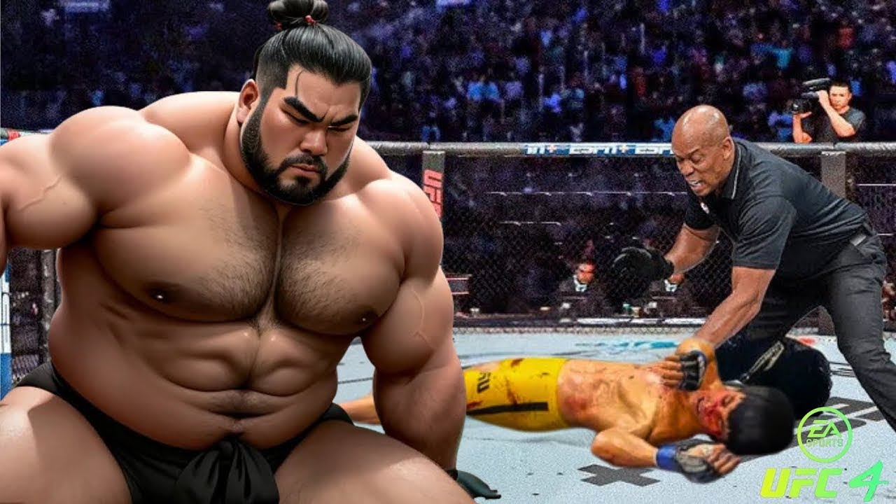 Bruce Lee vs. Sumo - EA Sports UFC 4 - Epic Fight 🔥🐲 - YouTube