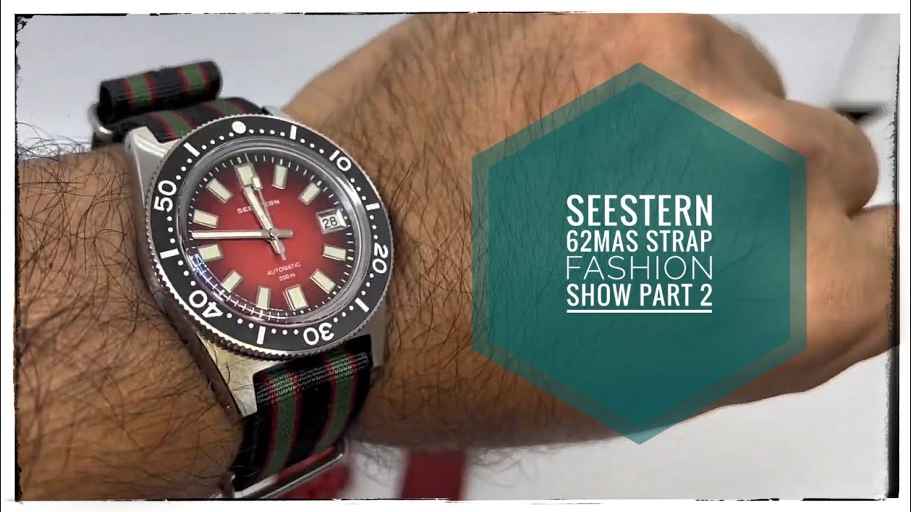 1 Watch, 5 New Looks: Seestern 62MAS Strap Fashion Show Part 2 - YouTube