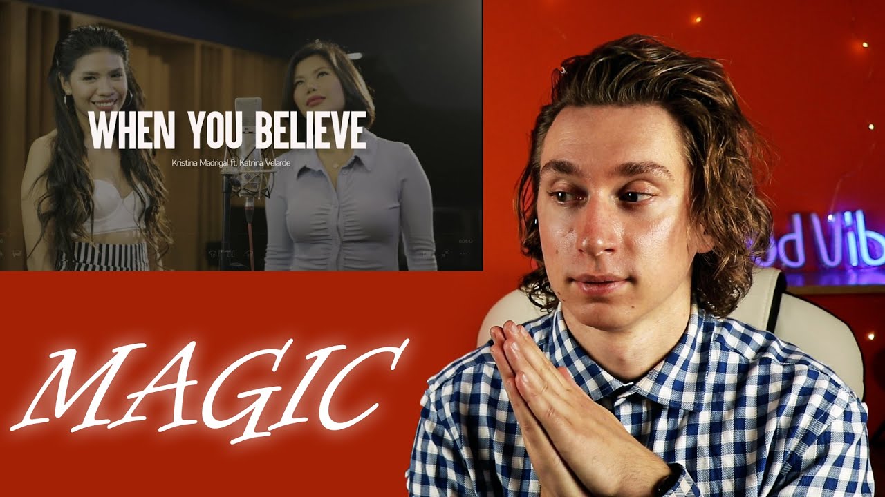 KRISTINA MADRIGAL ft. KATRINA VELARDE - WHEN YOU BELIEVE | Singer ...