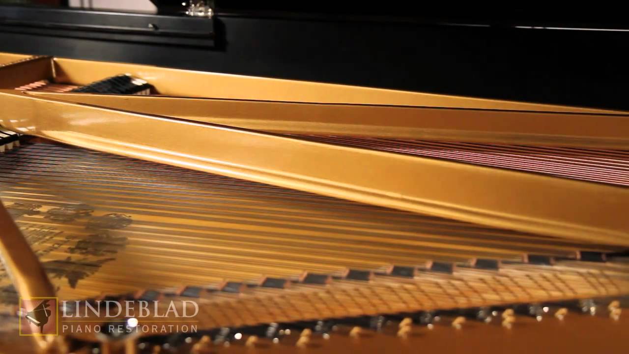 Lindeblad Piano - Restored Steinway 1919 Concert D - YouTube