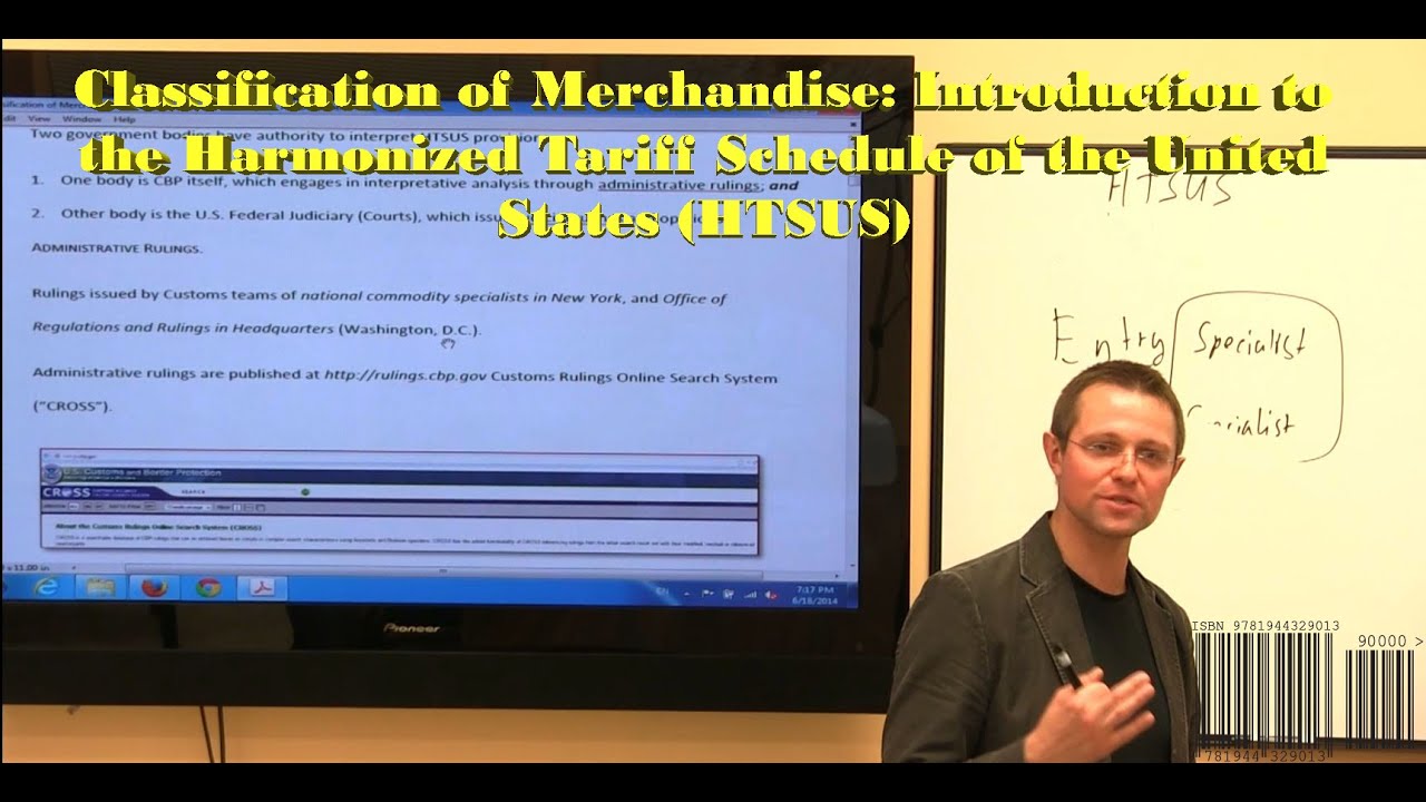 Introduction to the Harmonized Tariff Schedule of the United States ...