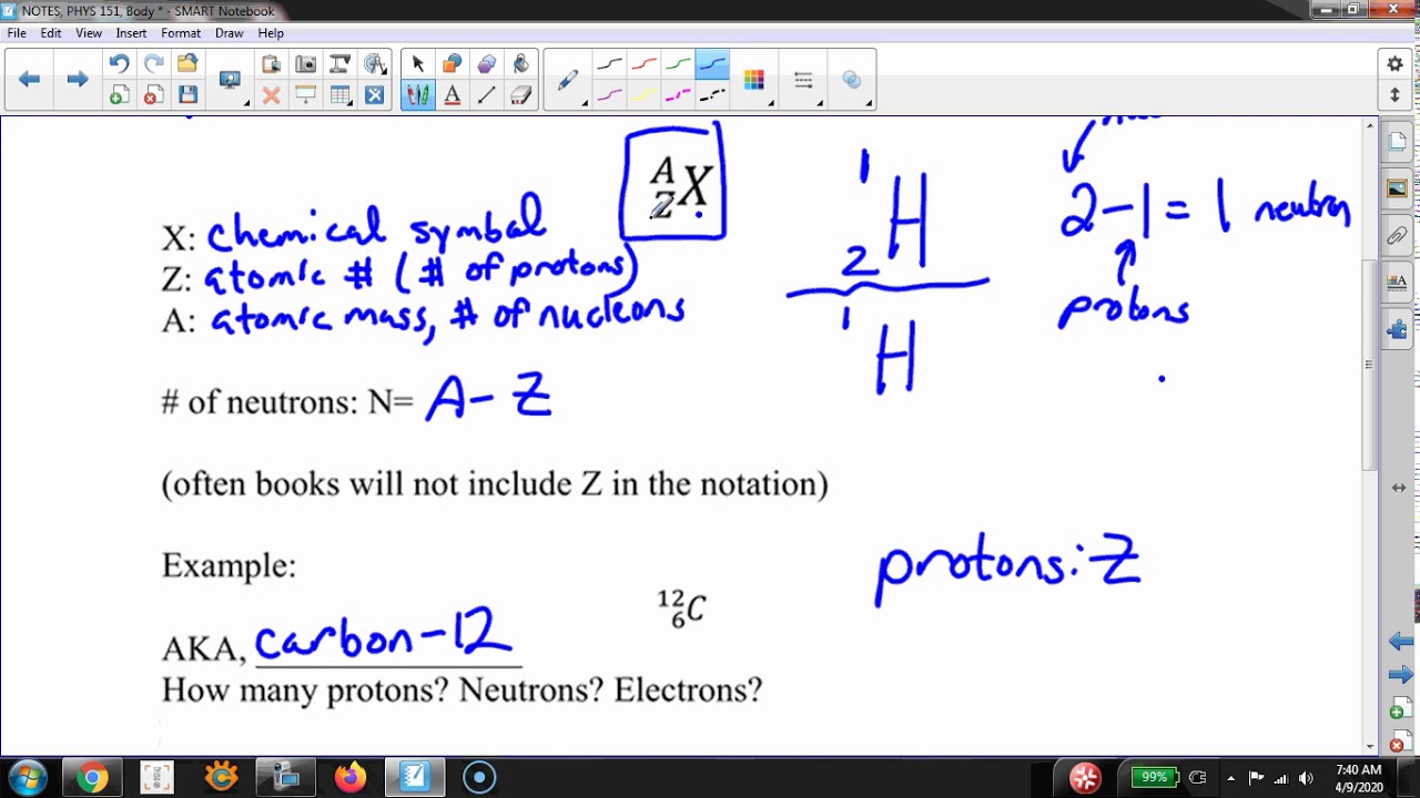chapter07 03, nuclear notation - YouTube
