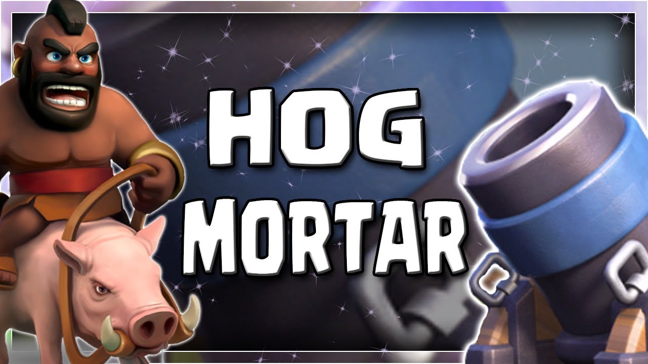 MORTAR Cycle Deck With HOG RIDER! Clash Royale Deck for Challenger 1-3 ...