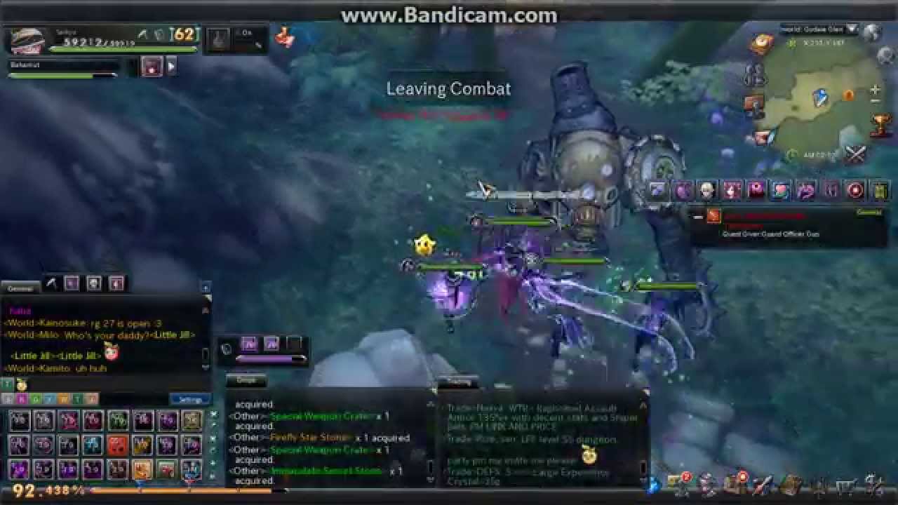 [Aura Kingdom]Necromancer/Sorcerer sample gameplay - YouTube