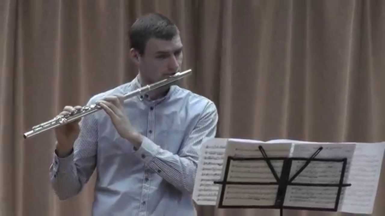 Rhapsodie pour flute et piano - Raymond Guiot - YouTube