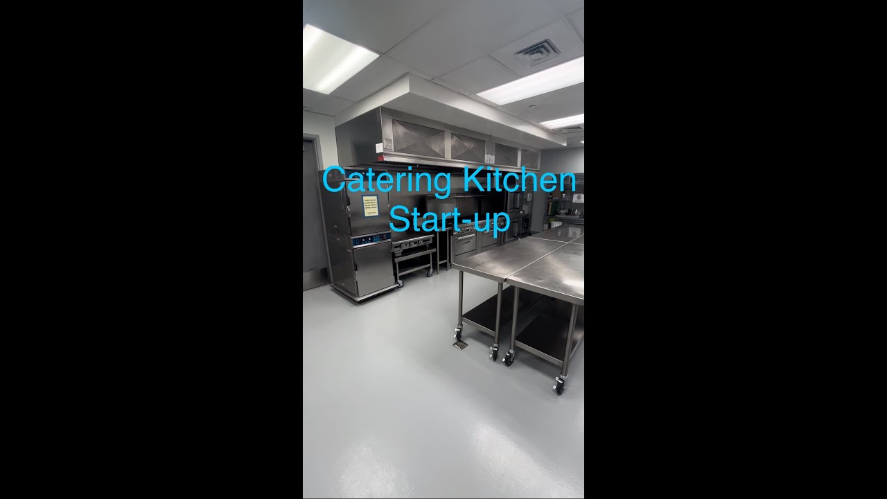 Catering Kitchen Equipment Start-up Tutorial - YouTube