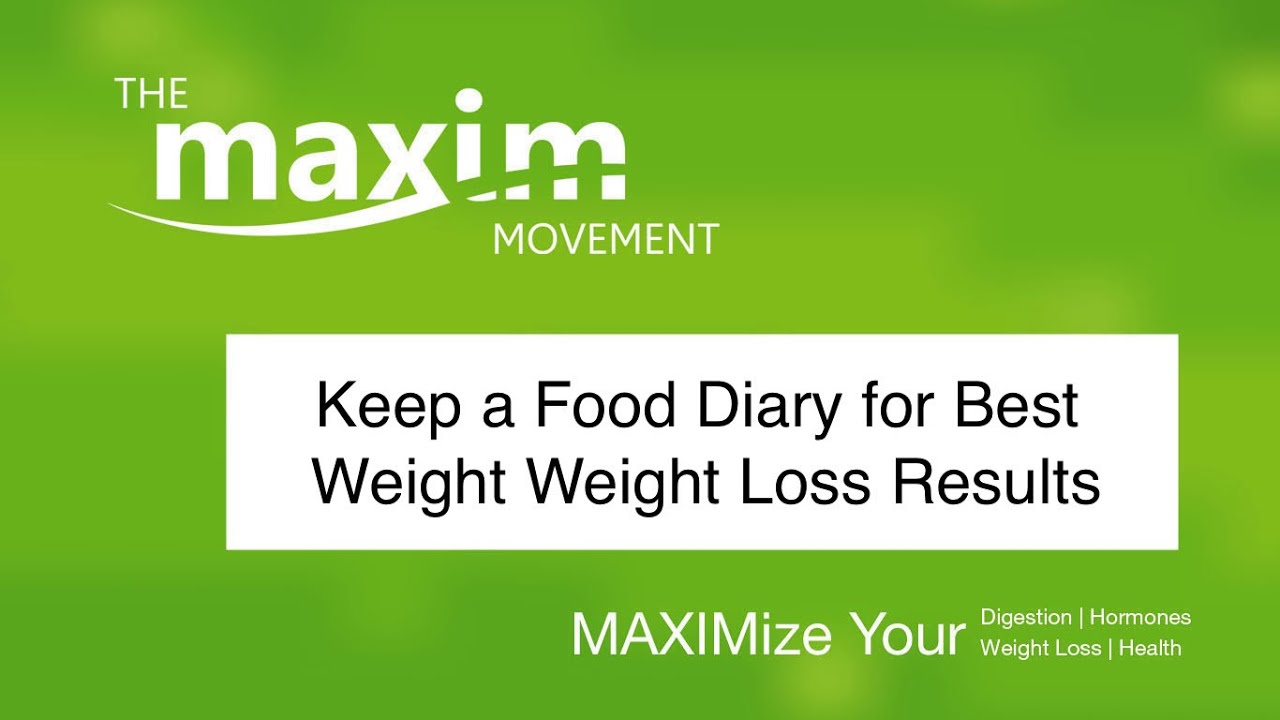 keep-a-food-diary-for-best-weight-loss-results-youtube
