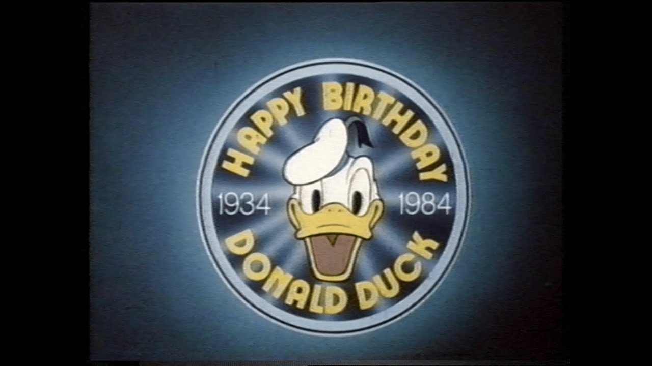 Donald Duck's 50 Crazy Years Australian VHS Opening (Disney) 1986 - YouTube