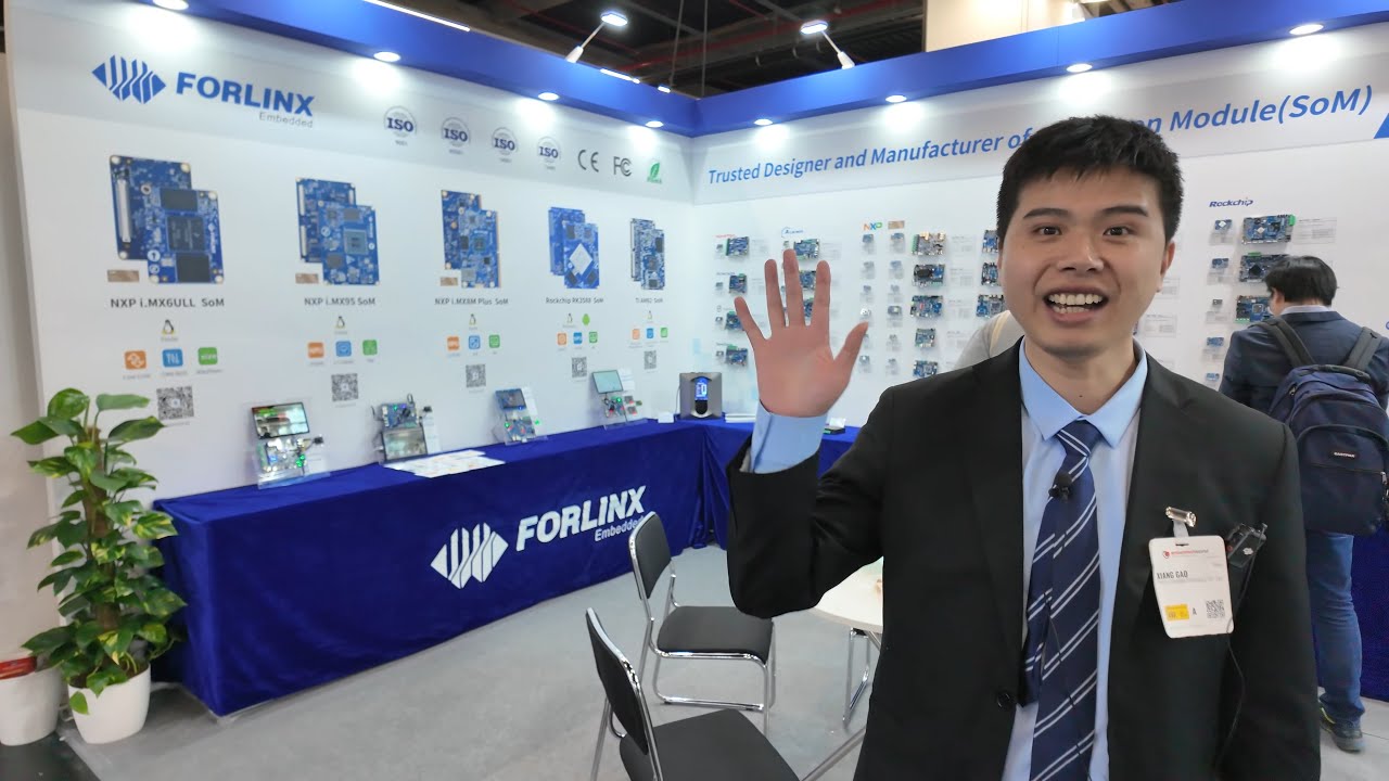 Forlinx Embedded at Embedded World 2025 #ew25 RISC-V, ARM SoMs, NXP i ...