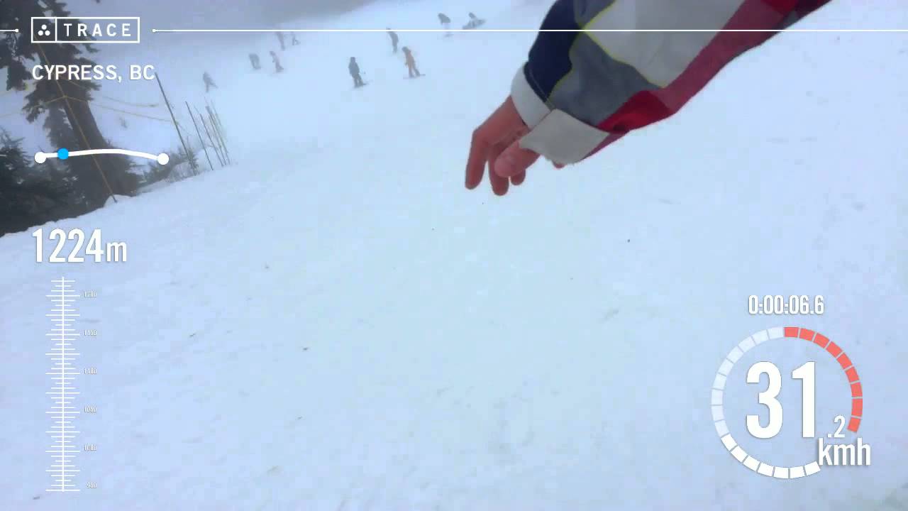 Trace: Skiing - Mike Bozek at Cypress - YouTube