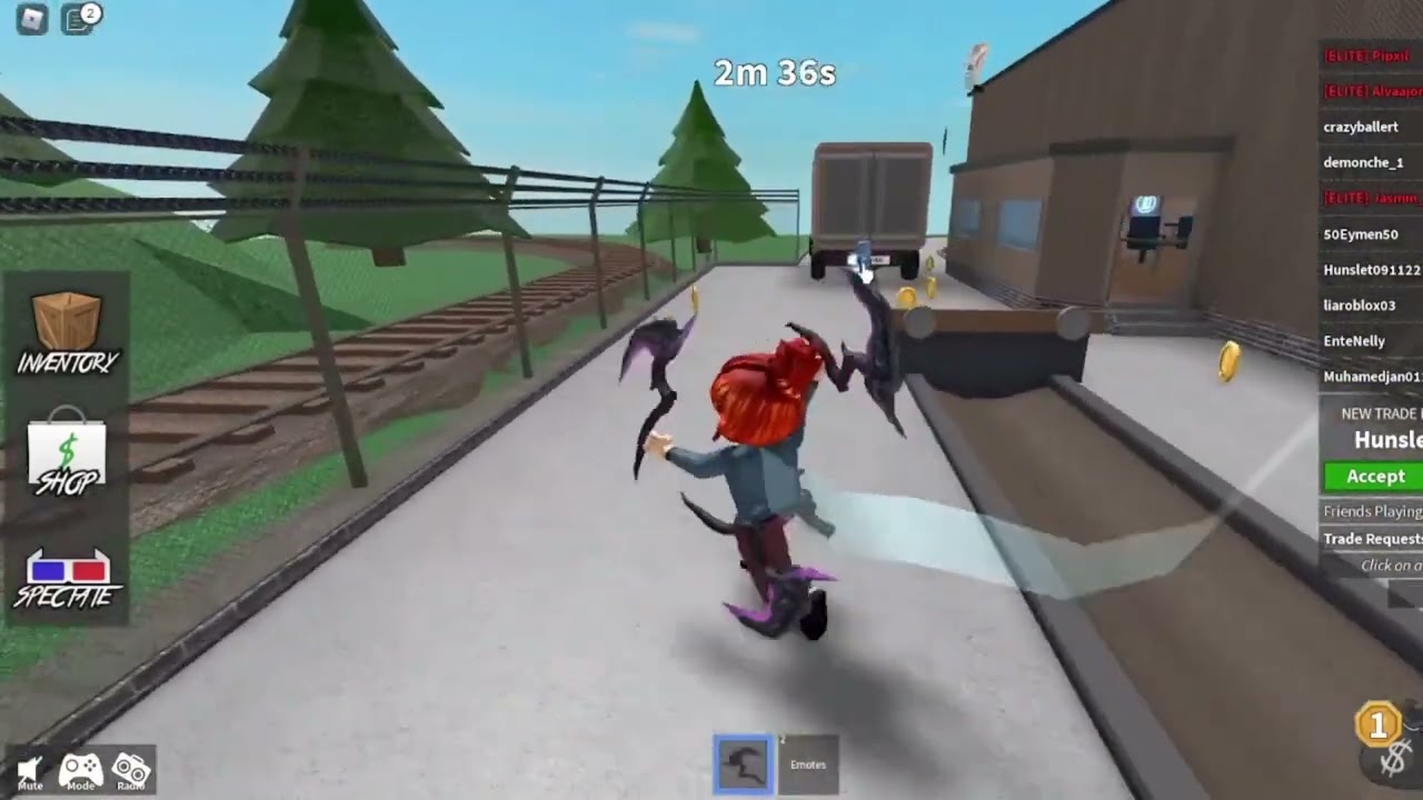 Playing mm2 as a BACON - YouTube