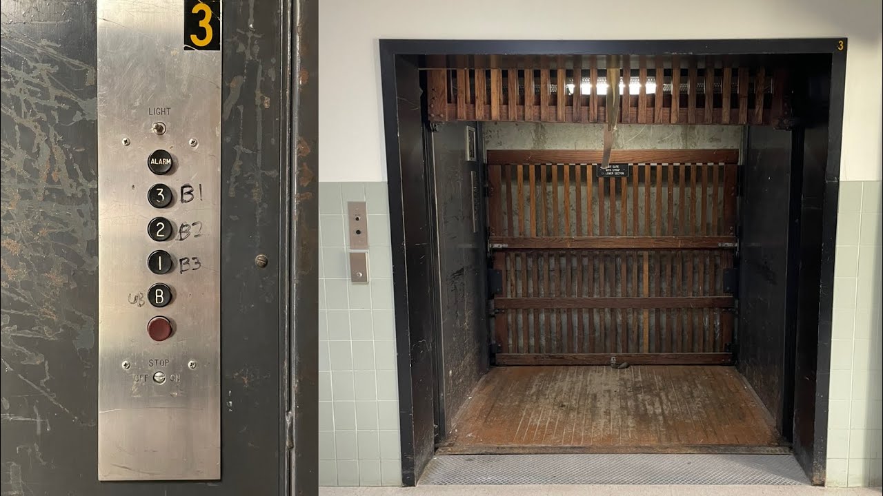 Old Montgomery Freight Elevator @ UW Van Vleck Hall - Madison, WI ...