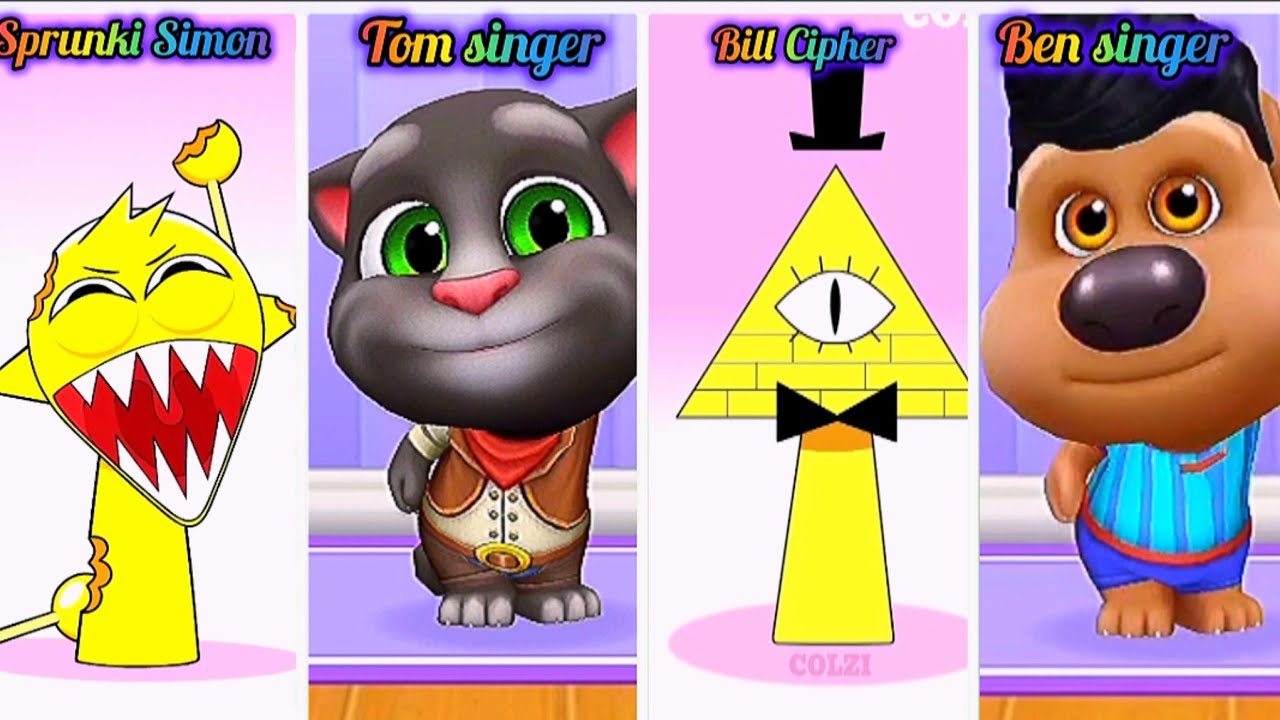 Who Will Prevail: Sprunki Simon Bill Cipher Vs Tommy singer Ben ?🤔 | 🔥 Mega Battle Part #015 ...