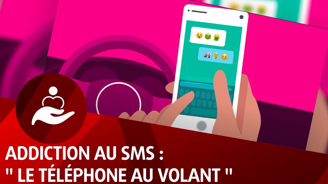 Prévention routière 2018 - L'addiction aux sms sur la route - YouTube