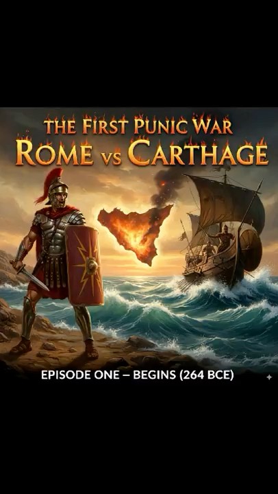 The First Punic War, Rome vs Carthage Begins 264 - YouTube