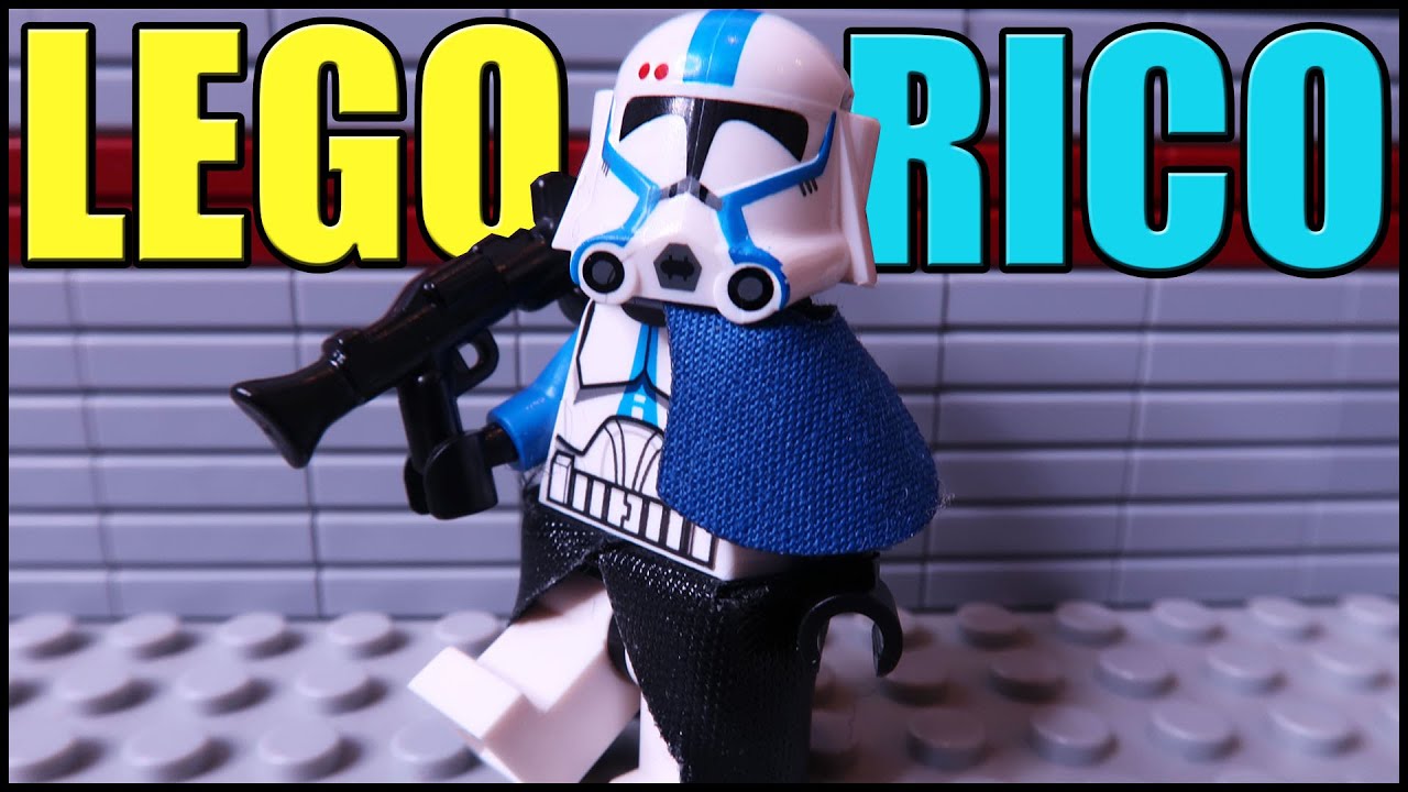 LEGO Clone Commander RICO Minifigure!? (Custom Lego Star Wars) - YouTube