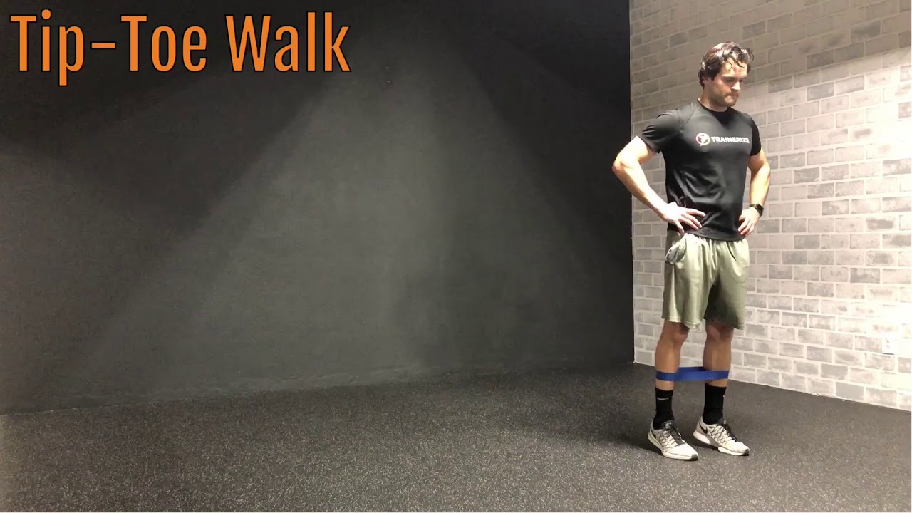 How-To: Banded Tip Toe Walk - YouTube
