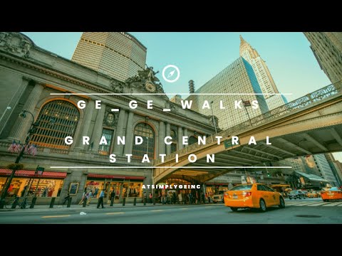 Ge_Ge_Walks NYC Grand Central Station main concourse and Pershing Square - YouTube