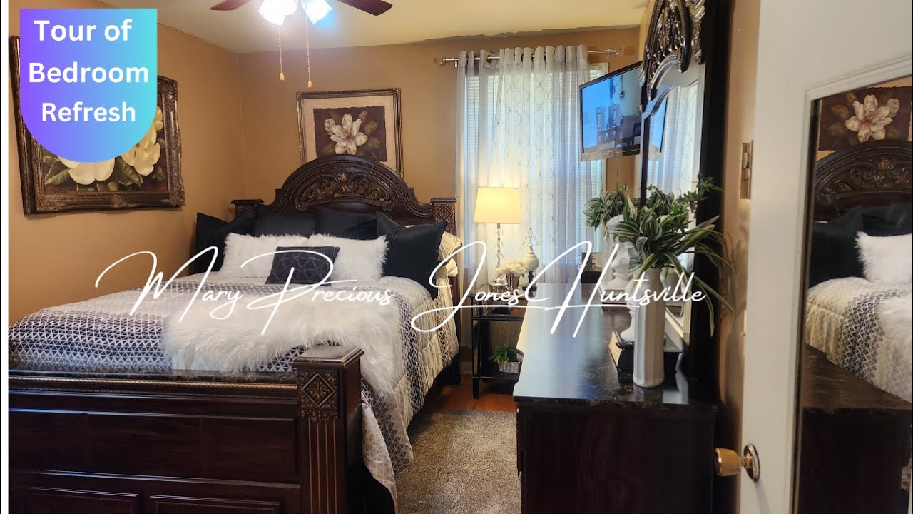 Guest Bedroom Refresh Tour Decorate With Me #alabama - YouTube