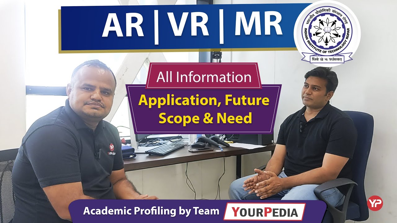 Applications, Future scope & need of AR, VR & MR | IIT Ropar ...