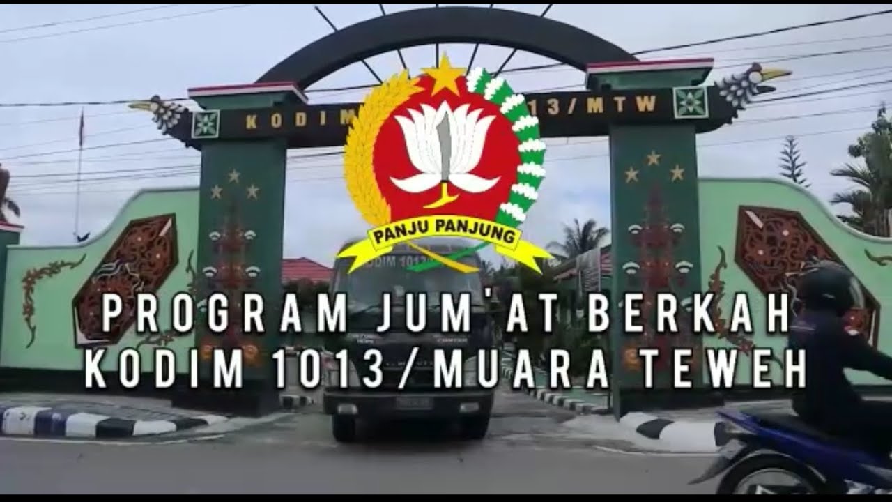 Pesan Kodim 1013/Muara Teweh Atasi Stunting Tersentuh - YouTube