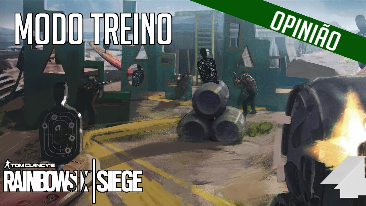 RAINBOW SIX SIEGE - MODO TREINO - YouTube