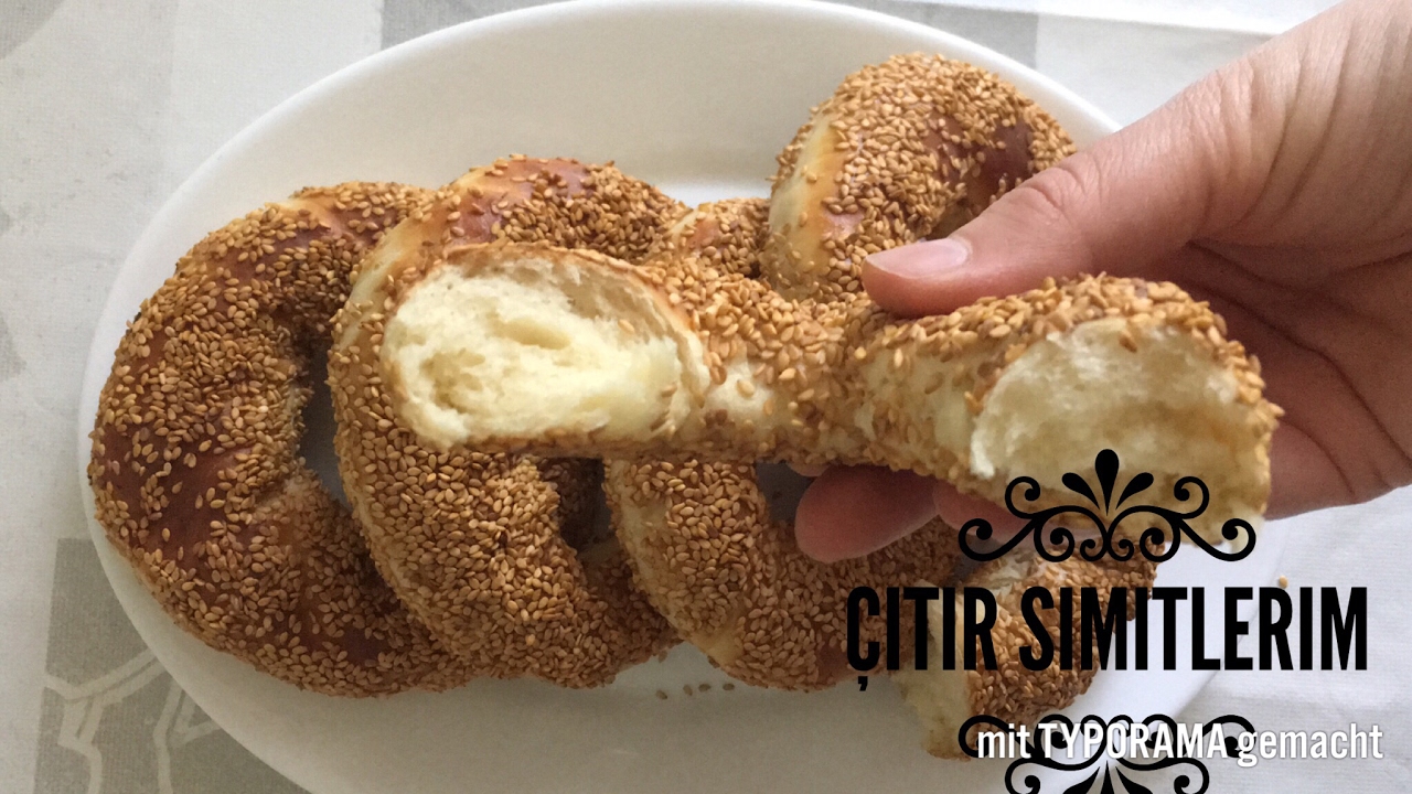 Çıtır simitlerim(simit tarifleri) - YouTube