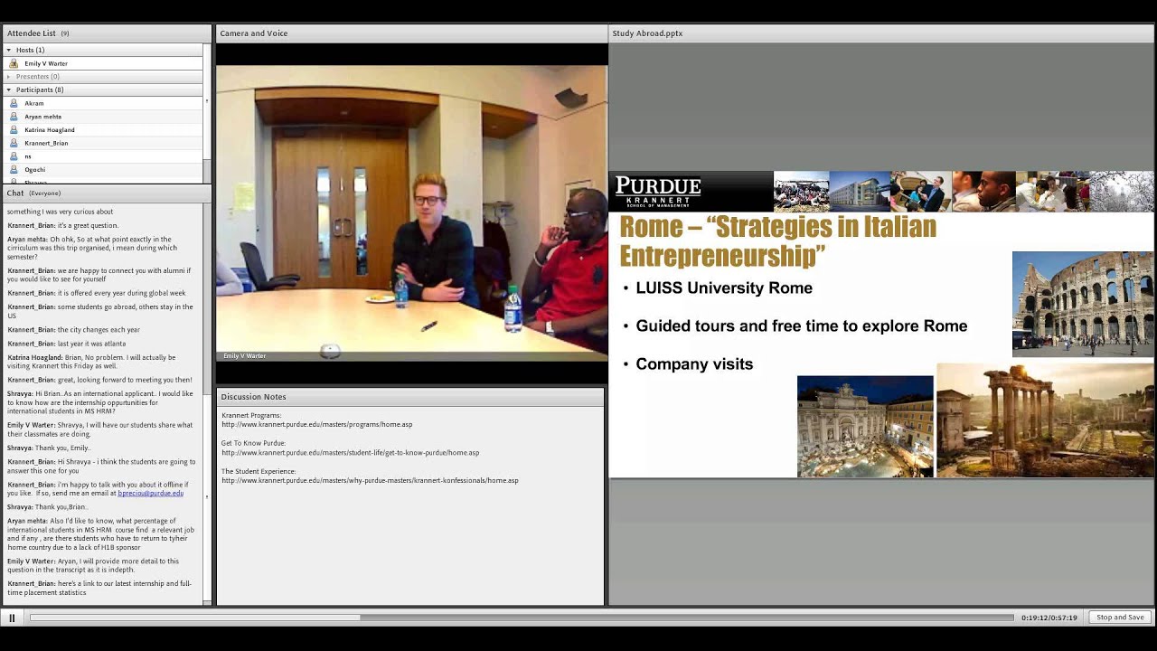 Purdue MBA and Master's Programs Webinar - March 2014 - YouTube
