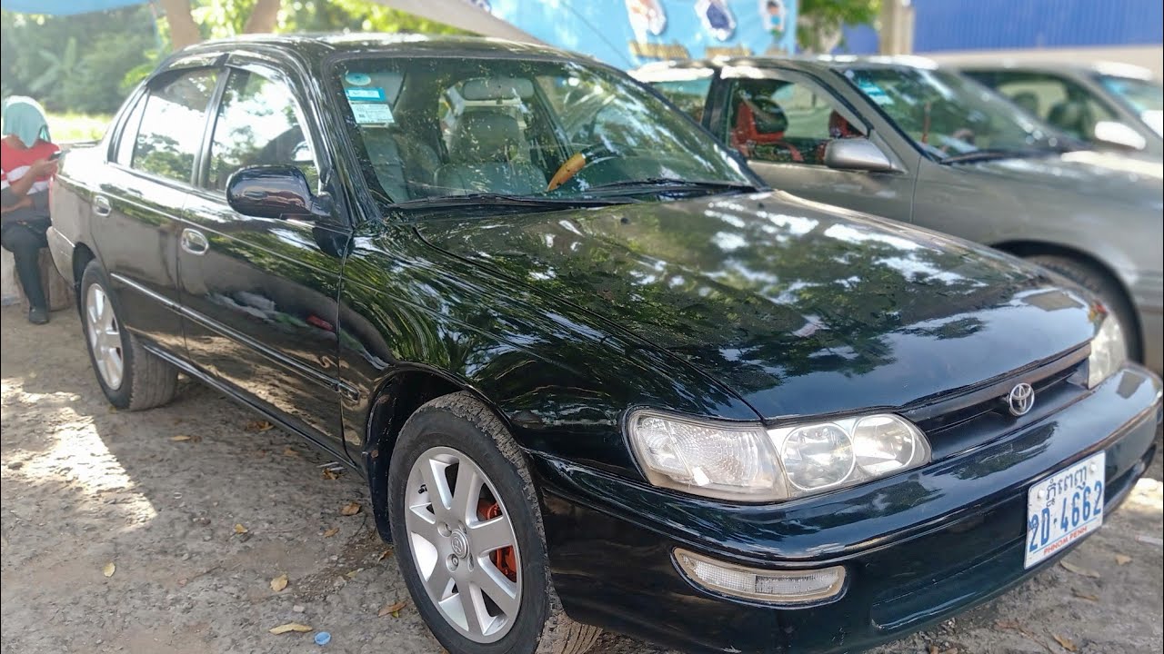 ឡានលក់ Corolla 94/ព័ណខ្មៅស្រស់/$3,950/Tel 070969098/095944436 ...