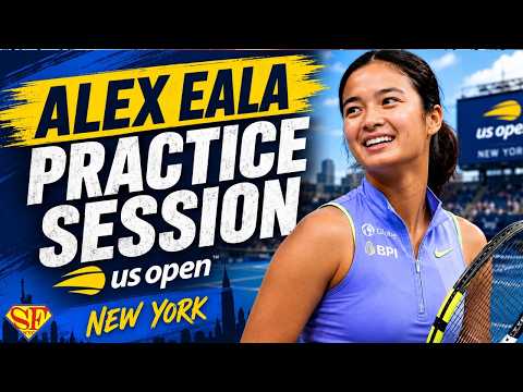 🔴 LIVE: Alex Eala & Naomi Osaka Practice Session | US Open 2026 🎾🇵🇭 | New York
