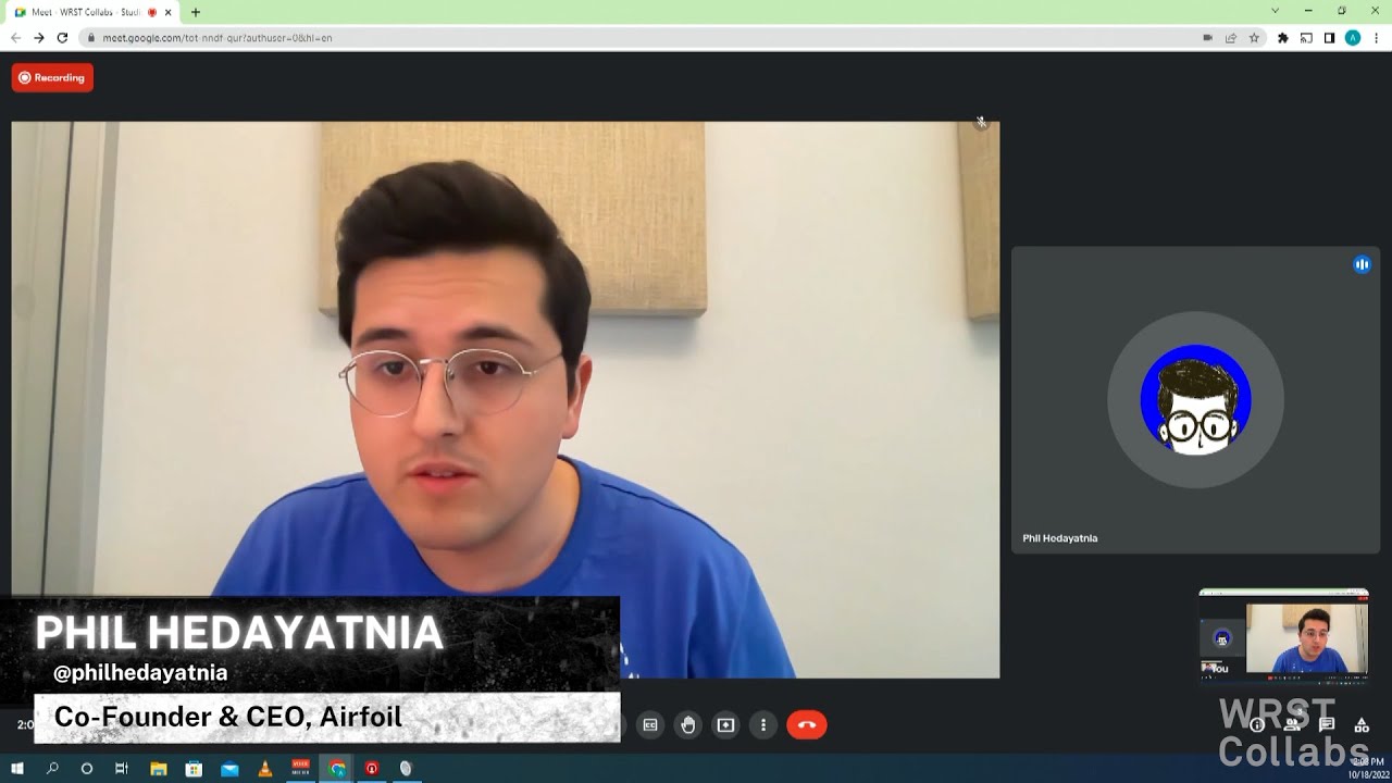 The WRST Podcast: Web3 Studio Model versus Internal Model with Phil Hedayatnia from Airfoil ...