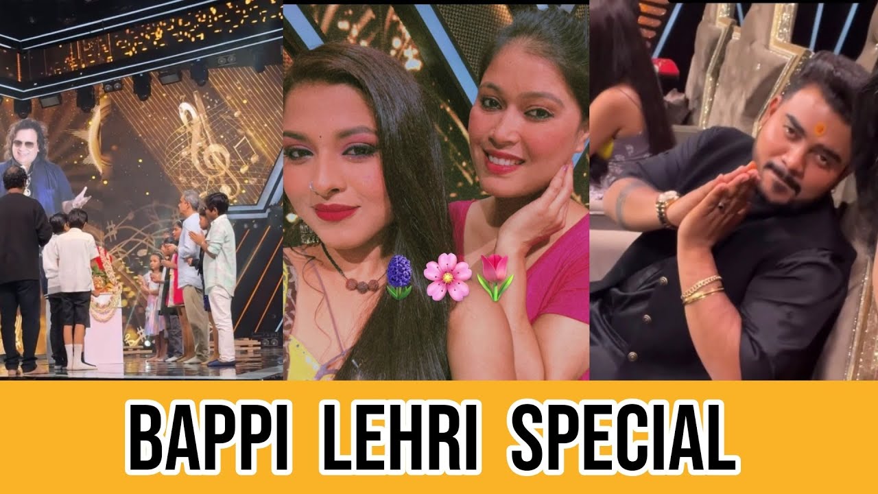 The legend of Bappi - Bappi Lehri special superstar singer 3 - YouTube