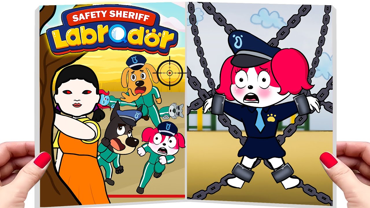 [ Paper DIY ] ️Making Quiet Book Sheriff Labrador | Sheriff Labrador ...