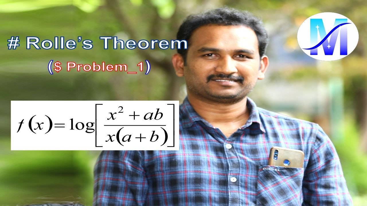#1 Problems on Rolle's Theorem || Rolle's Thereom problem - YouTube