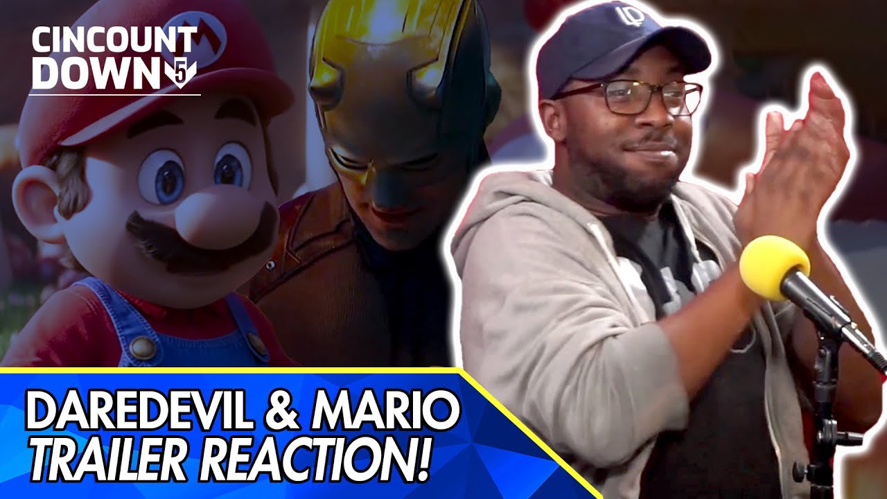 Super Mario Bros Movie Trailer and Daredevil / She Hulk Reaction - The CincountDown: Episode 71 ...