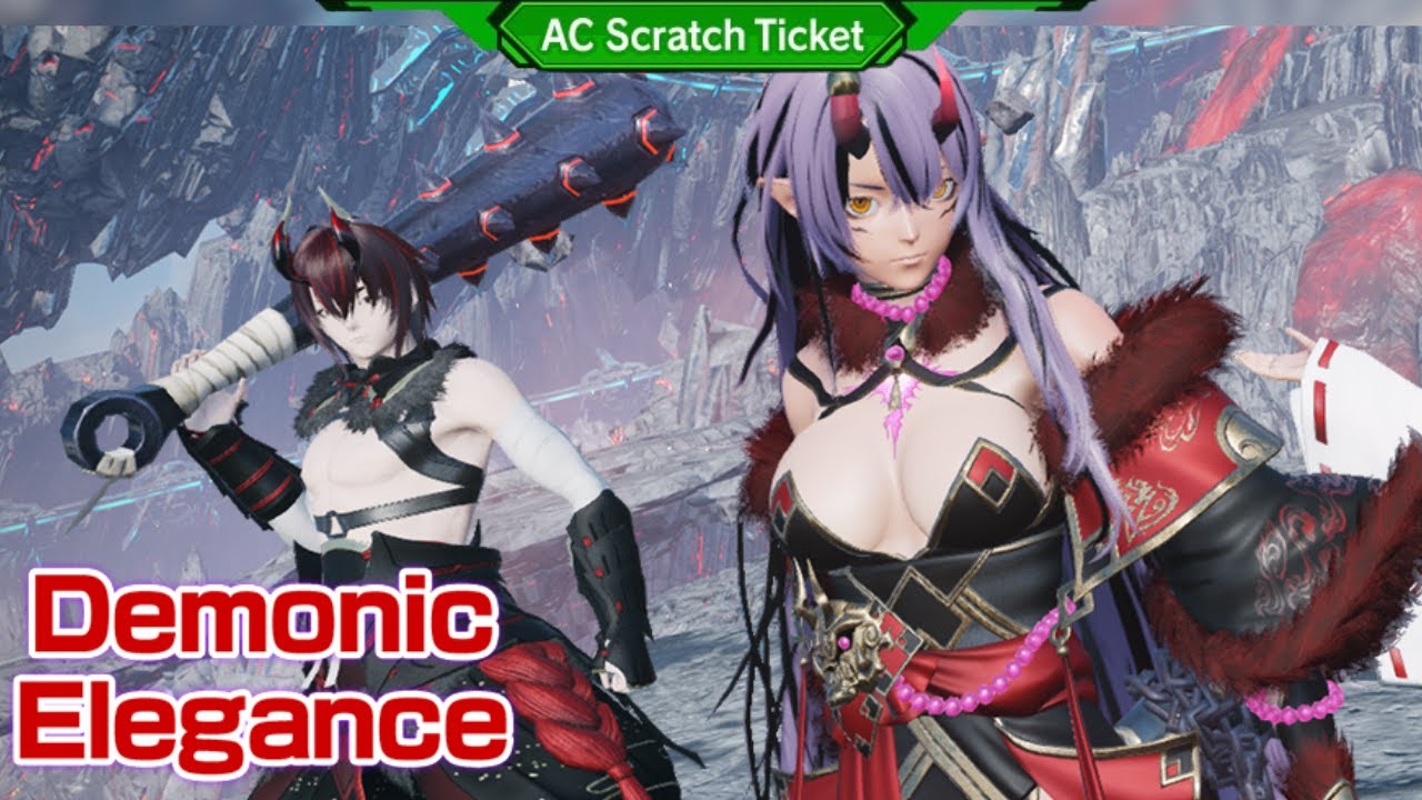 Demonic Elegance || PSO2 NGS - AC Scratch Showcase - YouTube