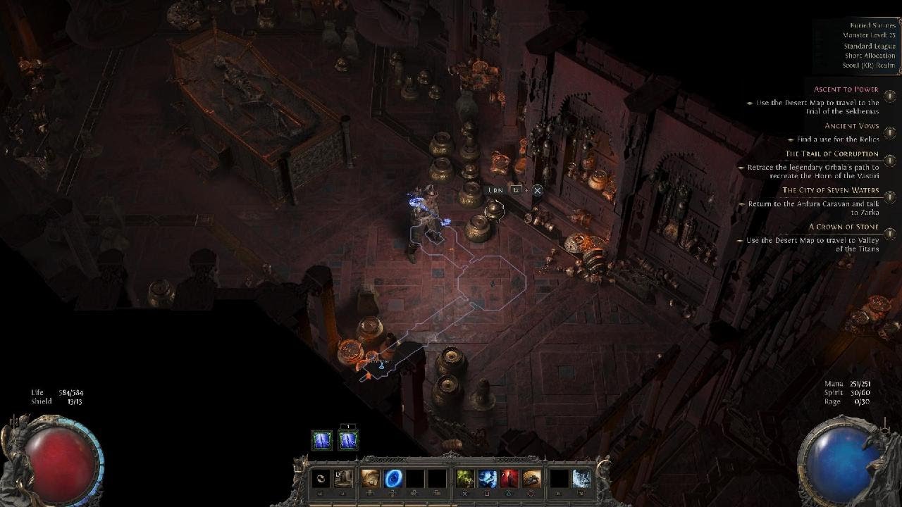 poe2 ~ find the essence of water somewhere in keth sanctum - YouTube