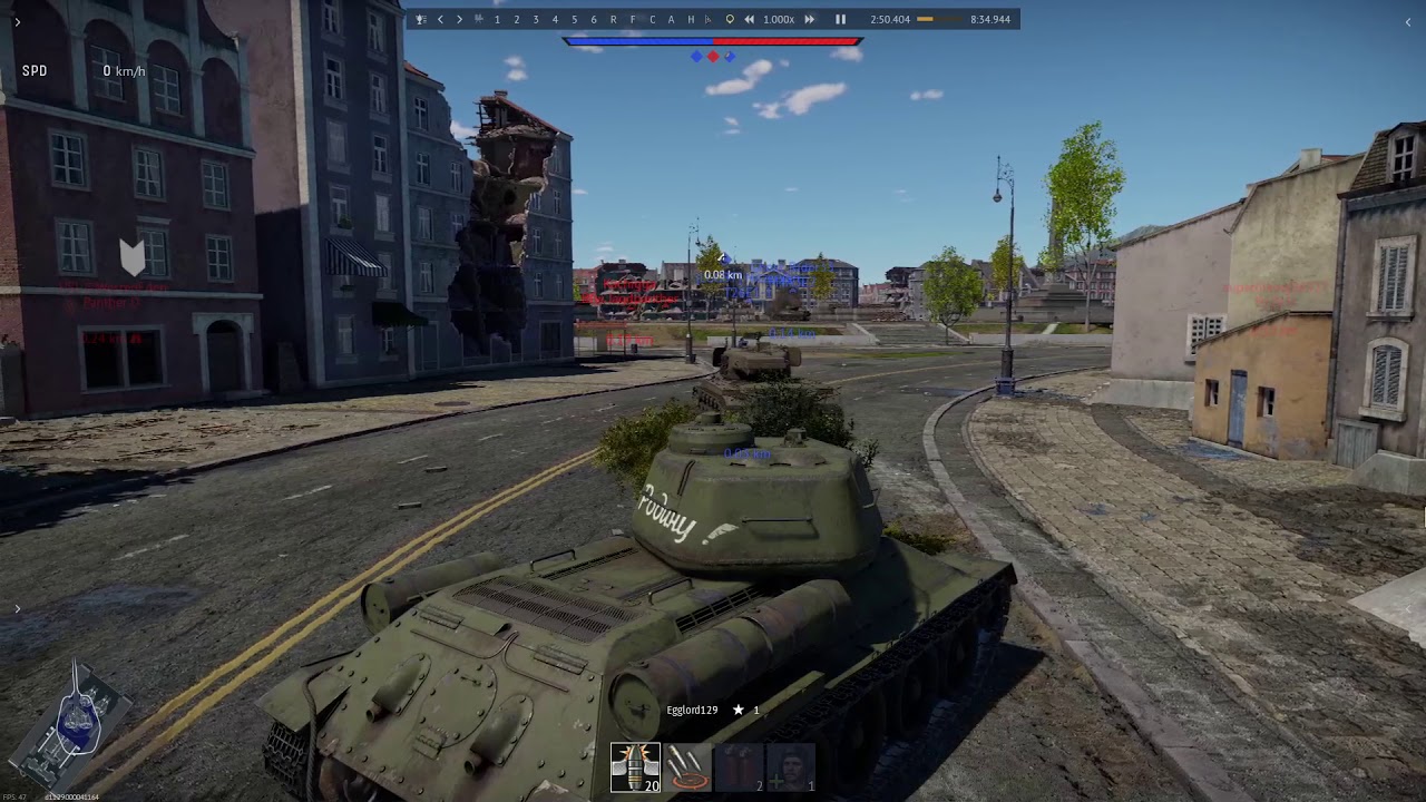 Warthunder - Soviet 85 mm shell bounces off ground and penetrates ...