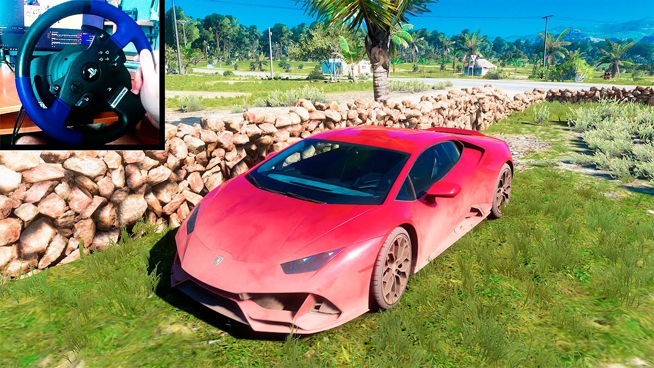 Lamborghini Huracan Evo - Forza Horizon 5 | Thrustmaster T150RS ...