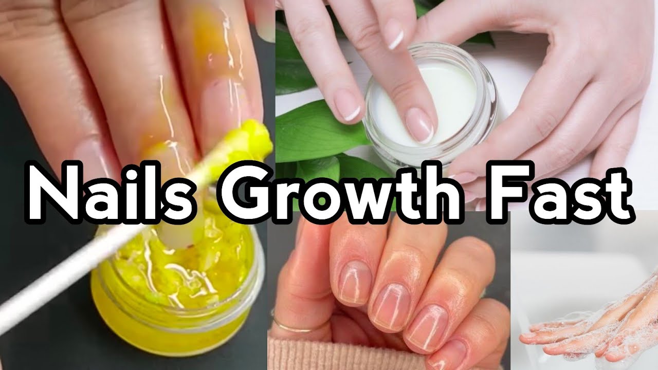 How I Grow My Nails Faster Just In 3 Days | how to grow long natural ...