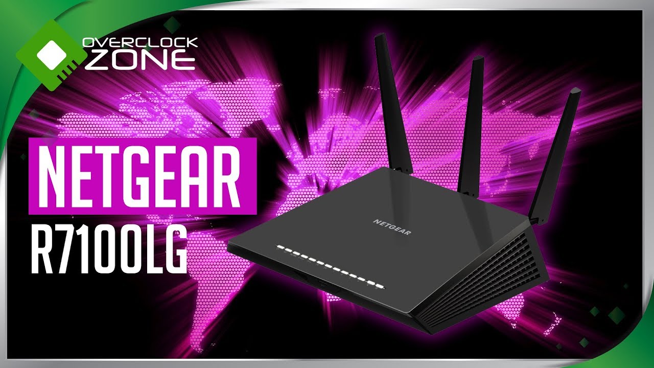 รีวิว NETGEAR R7100LG : 4G Wi-Fi LTE Modem Router - YouTube