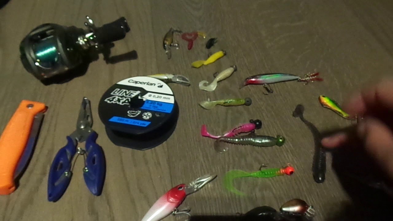 (premiere video)présentation de materiel de peche le plus utilisé - YouTube